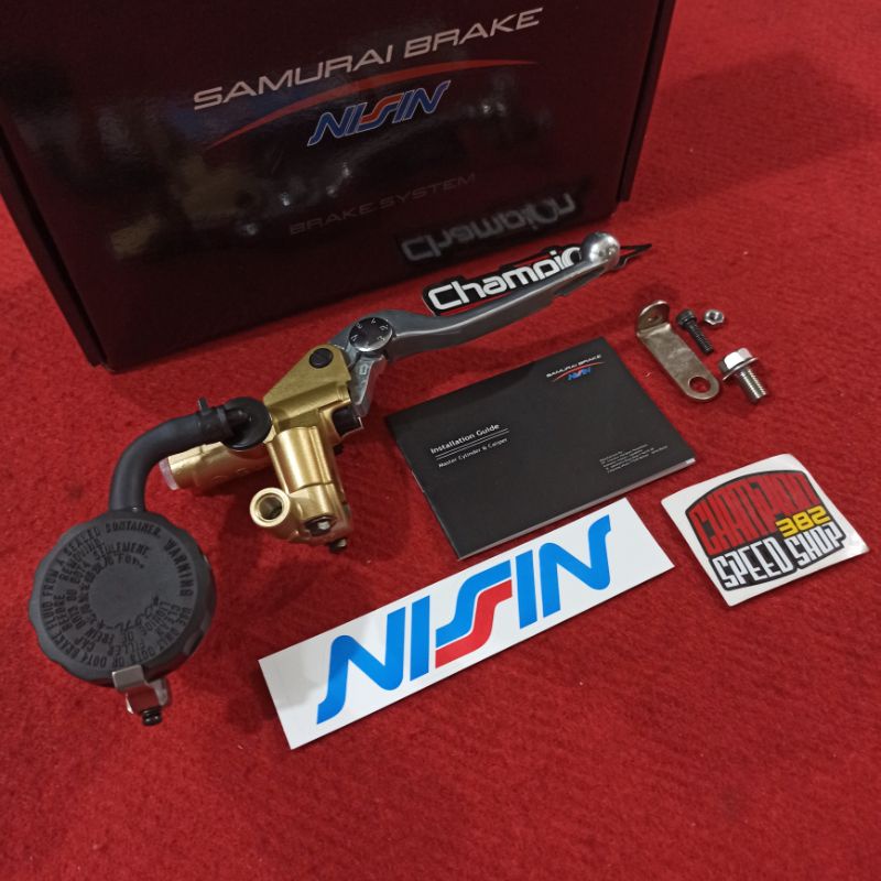 Jual Master Rem Kanan Axial NISSIN Samurai Brake Original 13mm Gold Universal | Shopee Indonesia