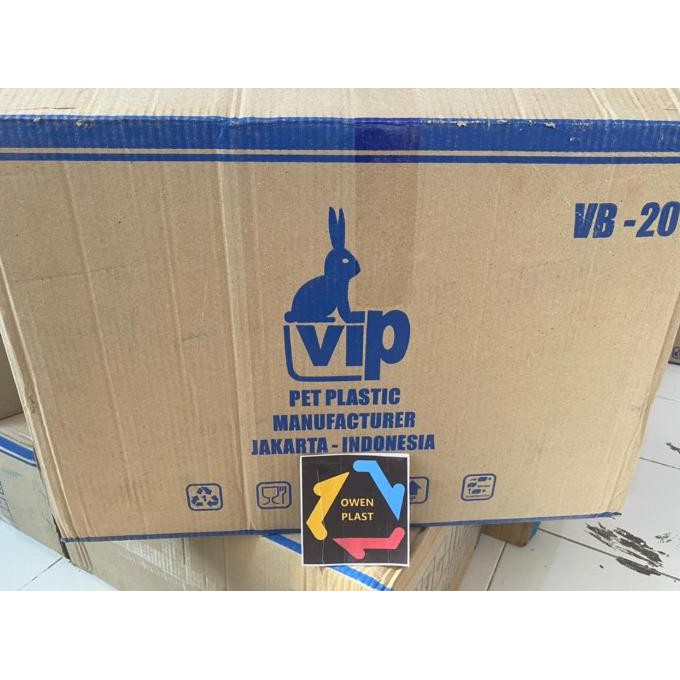 Jual MIKA NASI KOTAK 20X20/MIKA SEKAT 5/MIKA TEBAL MEREK VIP VB20 1500 PCS ---Termurah ...