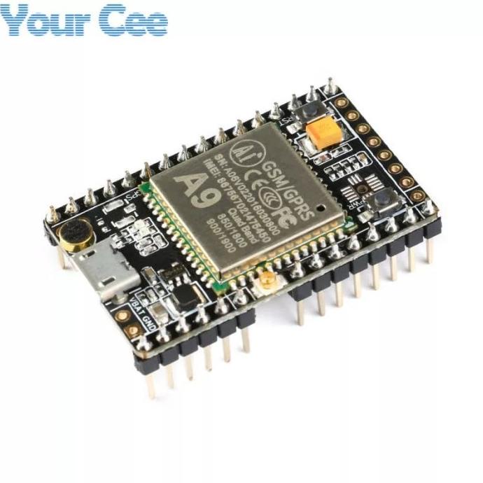 Jual Module GSM A9 Core IOT CALL SMS GPRS Serial SPI I2C For Arduino ...