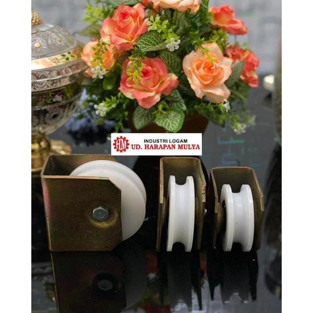 Jual Roda Nylon Bulat Pagar Besi 6cm - 7cm - 8cm | Shopee Indonesia