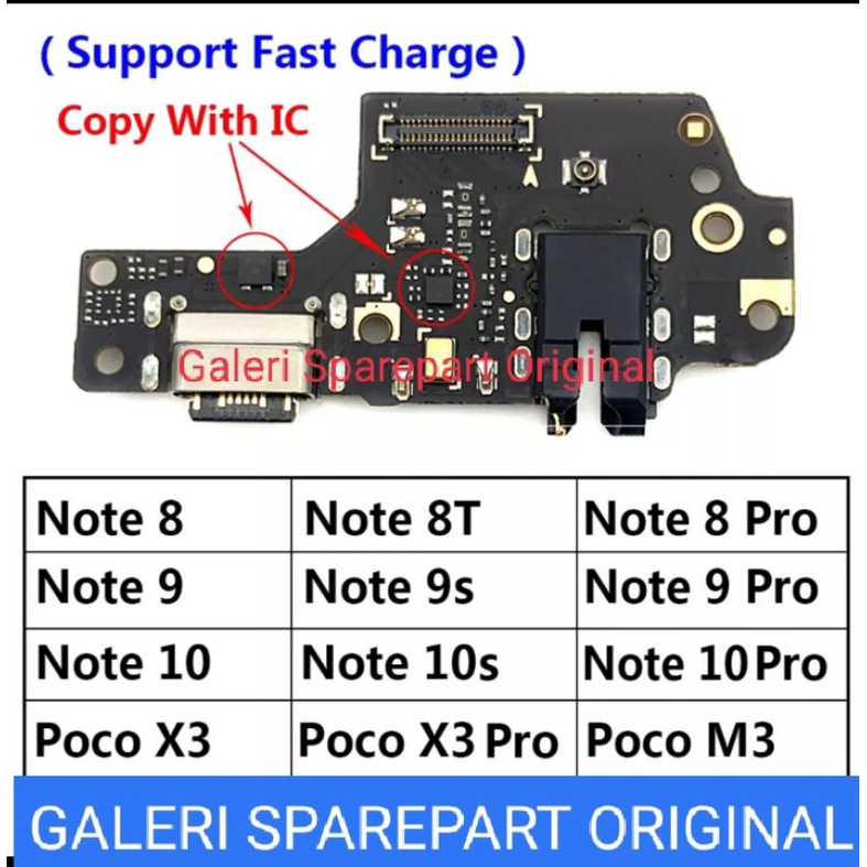 Jual Konektor charger main board cas con cas pcb Kabel Flex Papan Port Pengisi Daya USB untuk ...