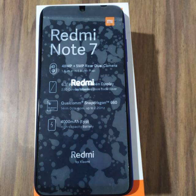 Jual Redmi note 7 3/32 gb minus botloop dan backdoor nya retak | Shopee ...