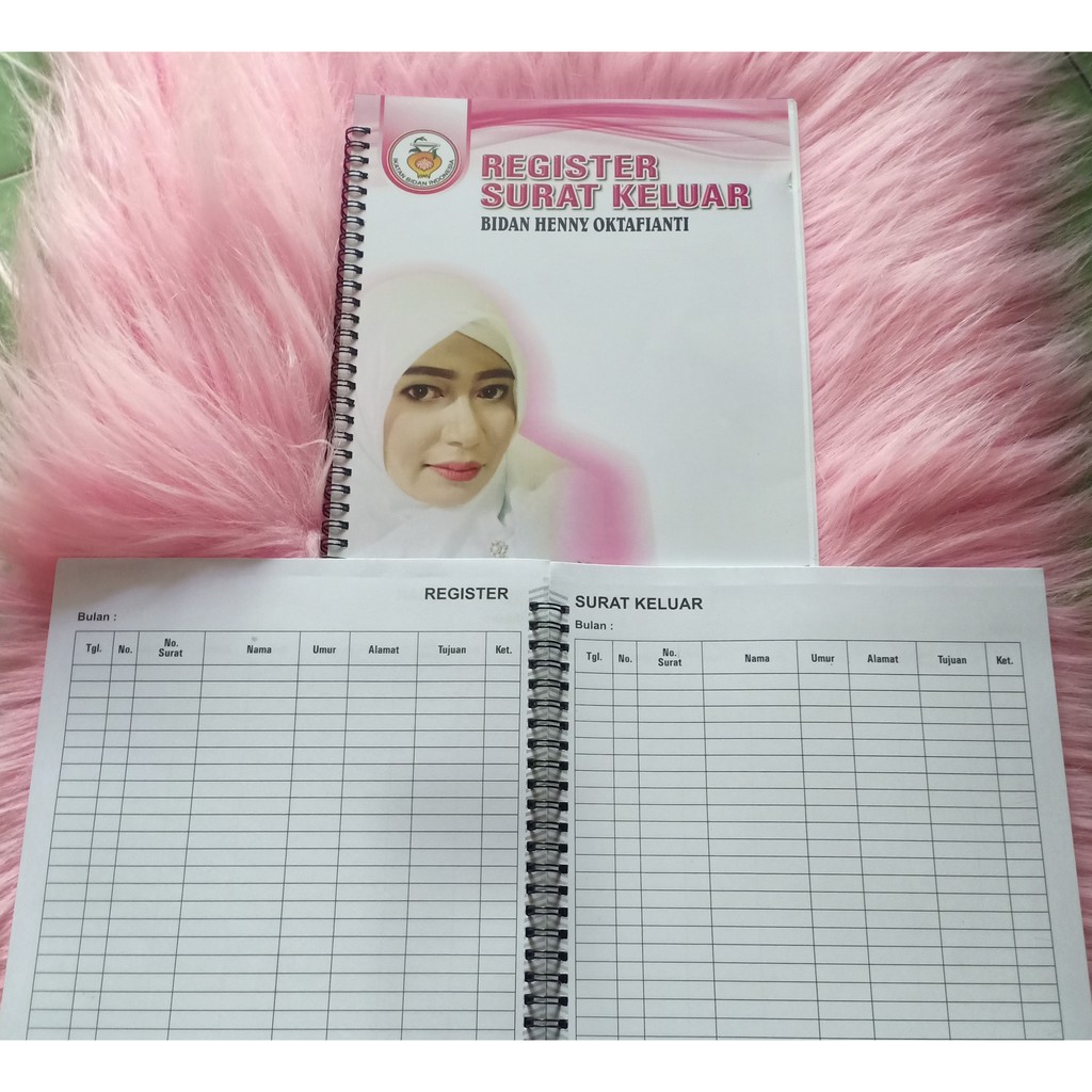 Jual BUKU REGISTER SURAT KELUAR COVER EKLUSIF SPIRAL | Shopee Indonesia
