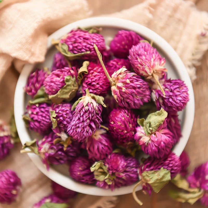 Jual 50gr - Dried Purple Globe Amaranth Flower Tea - Purple Gomphrena ...