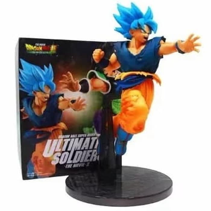 Jual banpresto dragonball super ultimate soldier saiyan goku blue ...