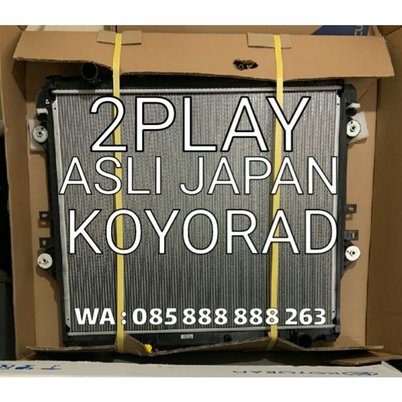 Jual Radiator 2ply 2play Toyota Allnew Hilux double dobel cabin kabin ...