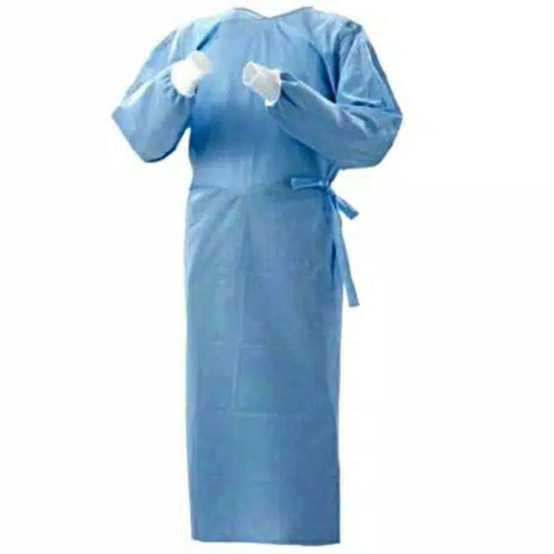 Jual APD Gown Disposable Medis Surgical Baju Bedah Premium Free Masker ...