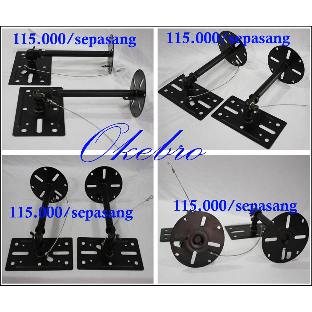 Jual BRACKET SPEAKER new model posisi speaker bs gantung dan bs duduk ...