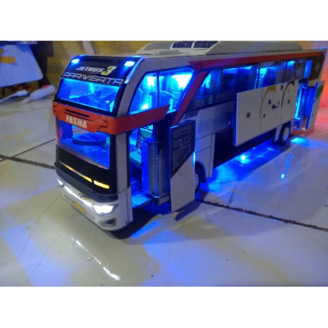 Jual Miniatur bus metropolitan shd new jetbus 3+ | Shopee Indonesia