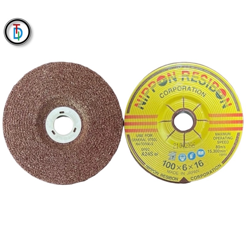 Jual Batu Gerinda Poles Nippon Resibon 4" inch / Grinding Wheel ...