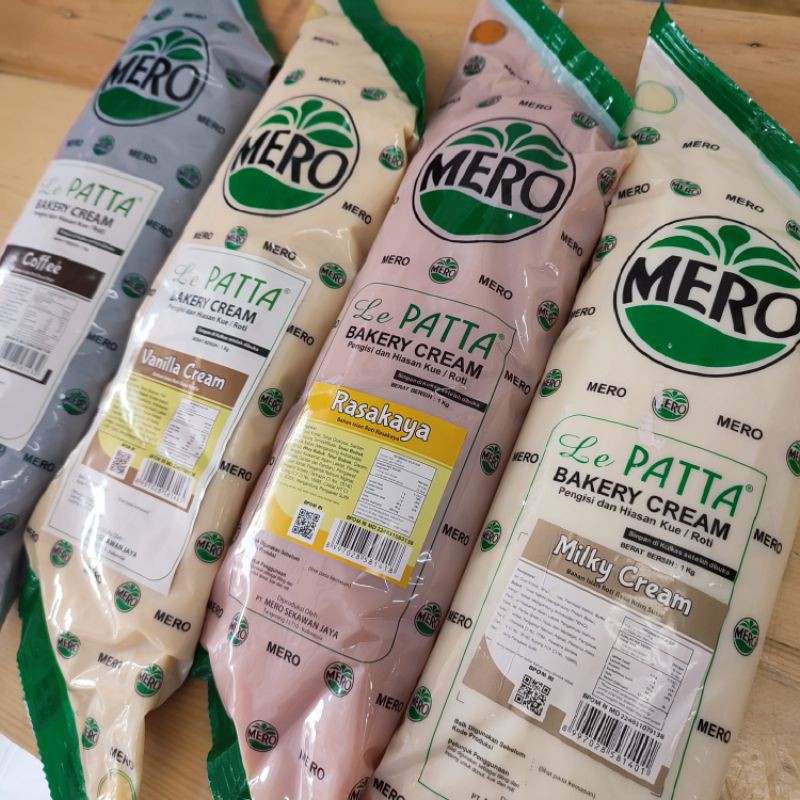 Jual FILLING BAKERY CREAM LE PATTA ANEKA RASA 1 kg | Shopee Indonesia