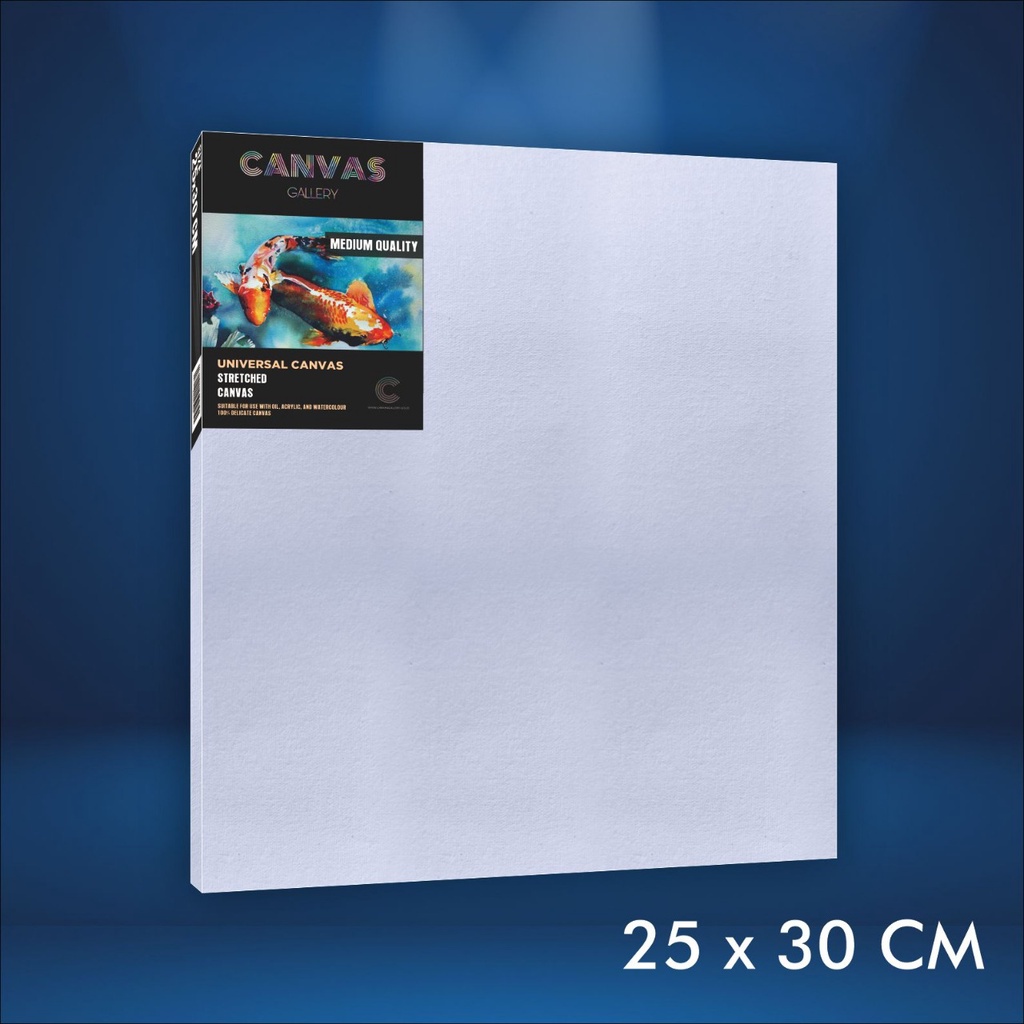 Jual KANVAS LUKIS 25X30 CM / WATER COLOR CANVAS / WHITE CANVAS / KANVAS ...