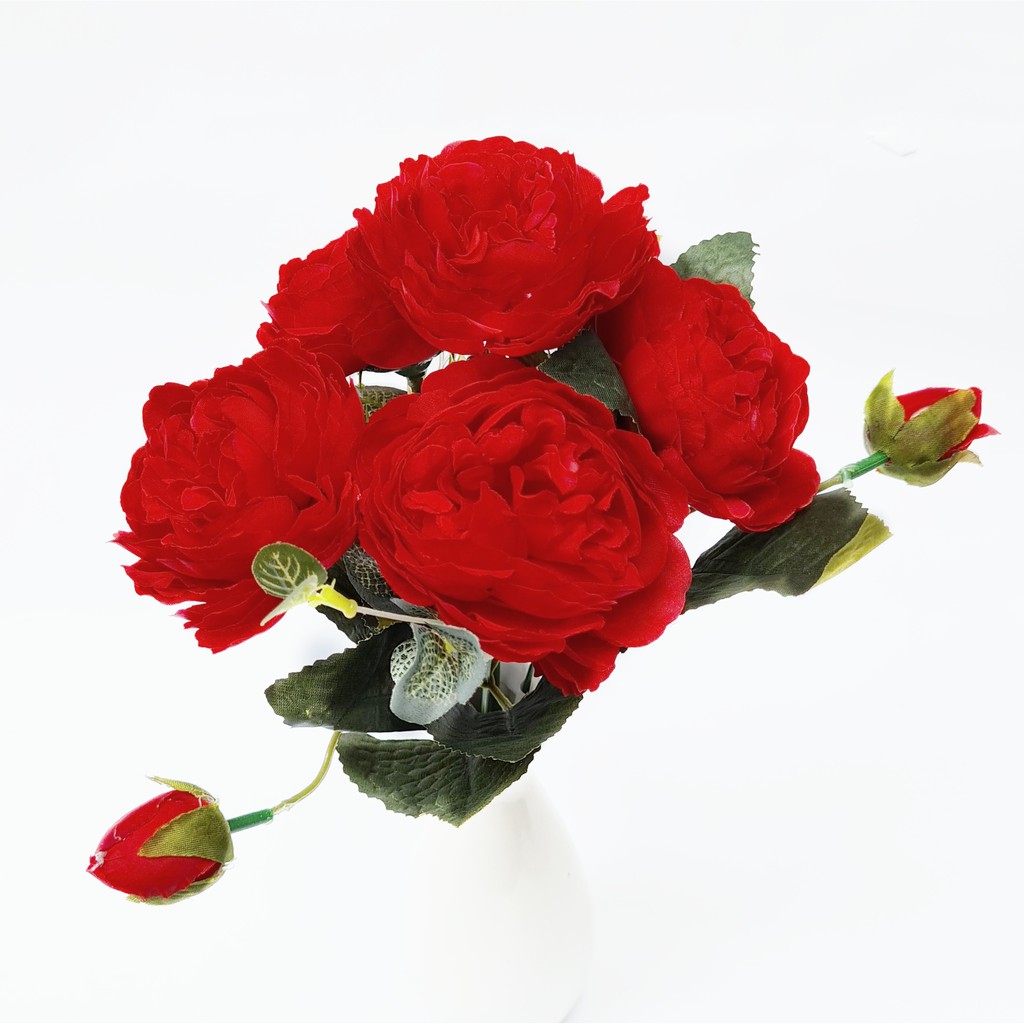 Jual Bunga Peony Jumboo Artificial Flower Bunga Hias Mawar Peony ...