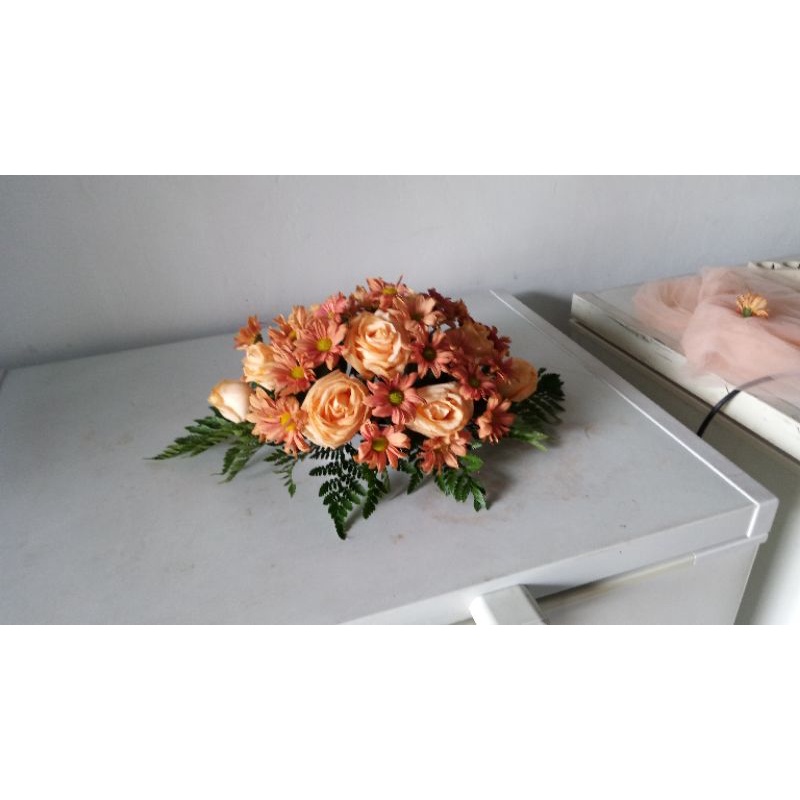 Jual Rangkaian Bunga Segar Meja oval | Shopee Indonesia
