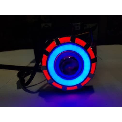 Jual Led Projie Mini 2.5 Inc Proji Led Utama Motor Bulat Biasa | Shopee ...