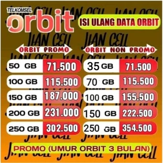 Jual Paket Orbit Terlengkap & Harga Terbaru Desember 2025 | Shopee ...