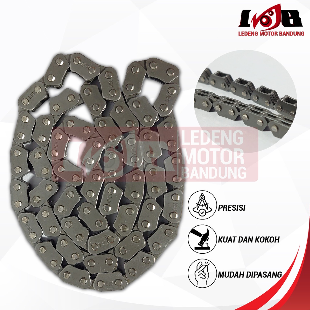 Jual NPP Rantai Keteng Byson Vixion Jupiter MX King Chain Kamprat Mesin ...