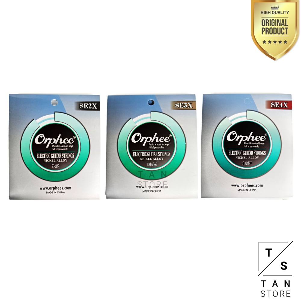 Jual ORIGINAL Senar String Gitar Listrik Elektrik Orphee SE2X SE3X SE4X ...
