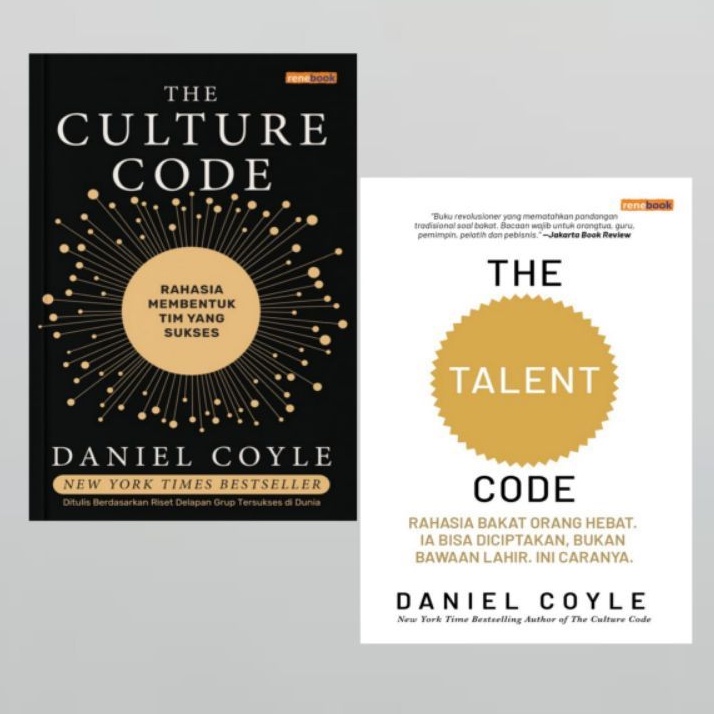 Jual Paket 2 Buku The Culture Code Dan The Talent Code By Daniel Coyle ...