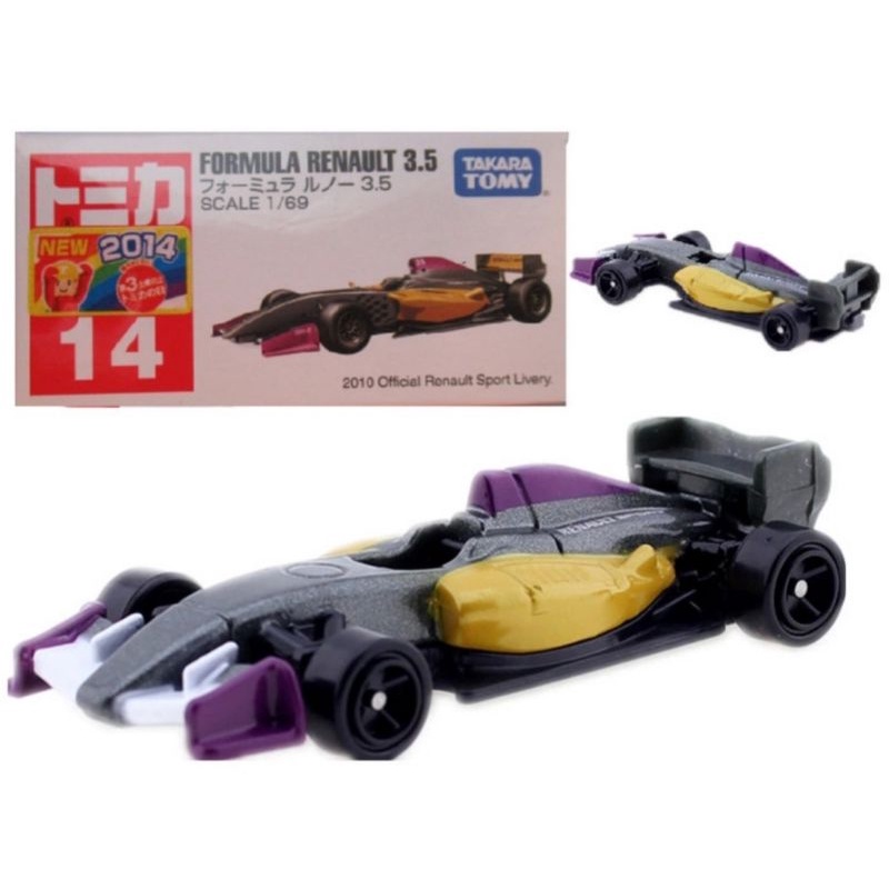 Jual Tomica Reguler Formula Renault 3.5 Takara Tomy Original | Shopee ...