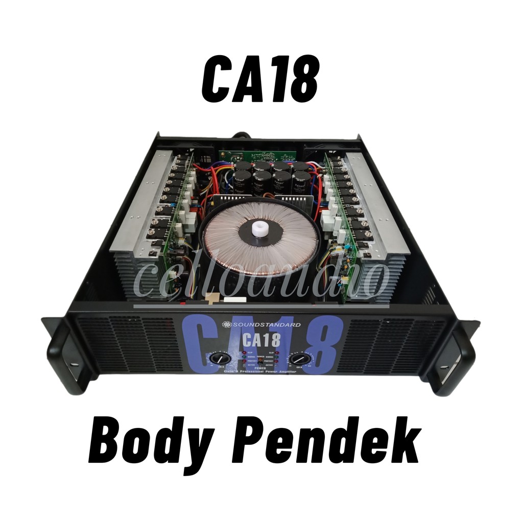 Jual Power Amplifier CA18 Grade A Power CA 18 Amplifier Body Pendek ...