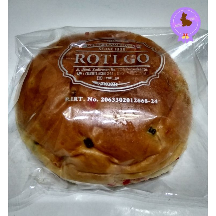 Jual Roti GO Krenten Roti Legendaris Asli Purwokerto 1 Pcs | Shopee ...