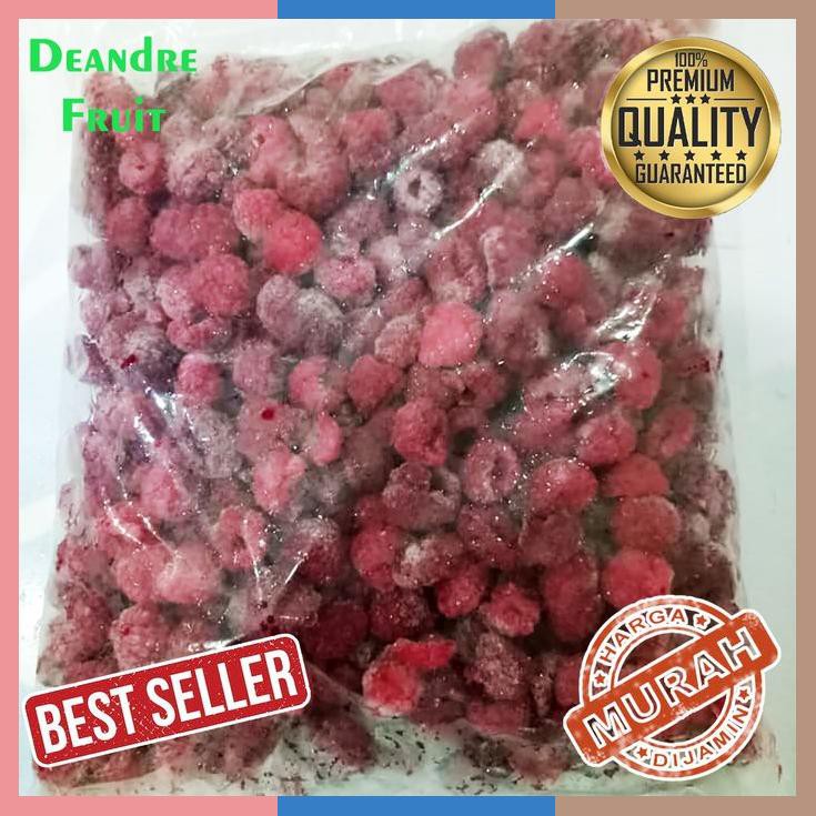 Jual Buah Beku Iqf Raspberry Frozen Utuh 1Kg Dijamin Cek Aja | Shopee ...