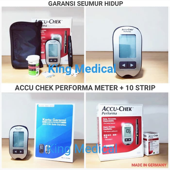 Jual Alat Cek Gula Darah Accu Check Performa. ACCU CHEK | Shopee Indonesia