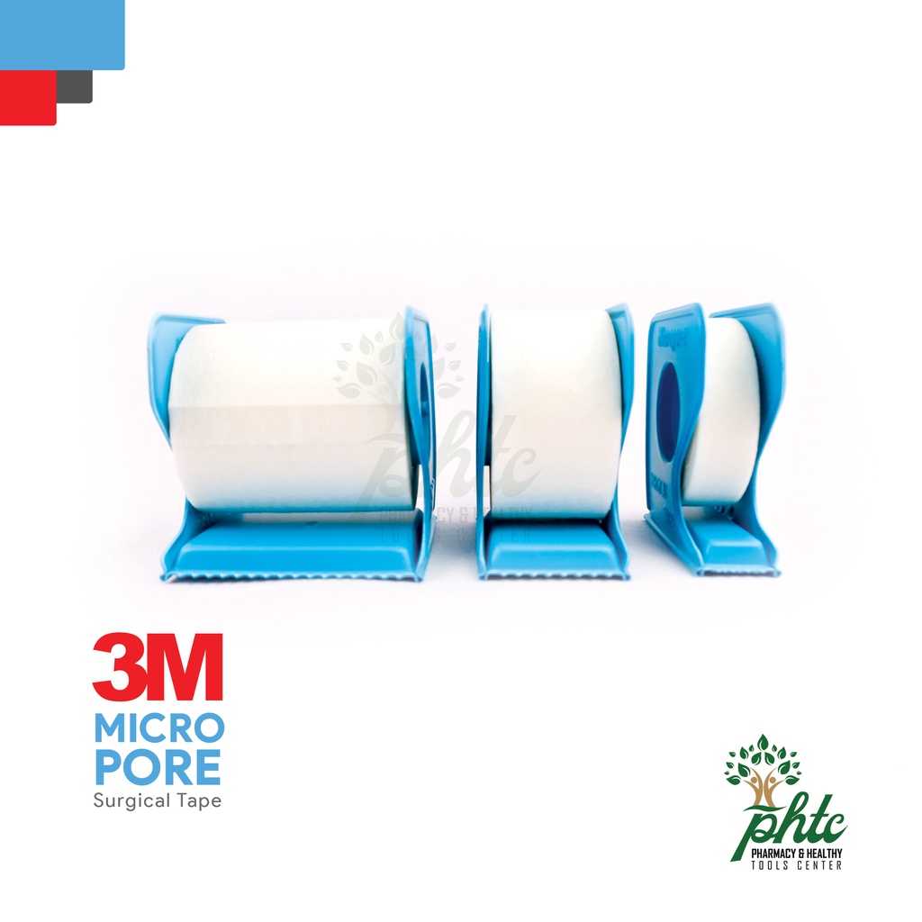 Jual 3M Micropore l Plester Kertas Putih l Perekat Luka 3M l Micropore ...