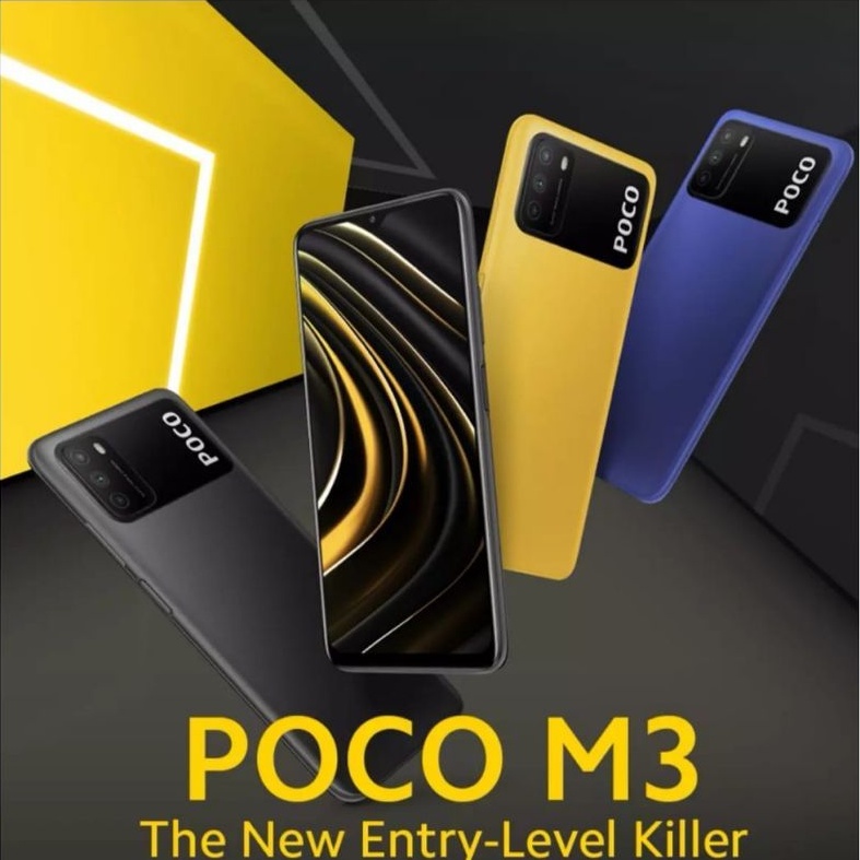 Jual Xiaomi Poco M3 RAM 6/128 GB & RAM 4/64 GB GARANSI RESMI (NEW) 100% ...