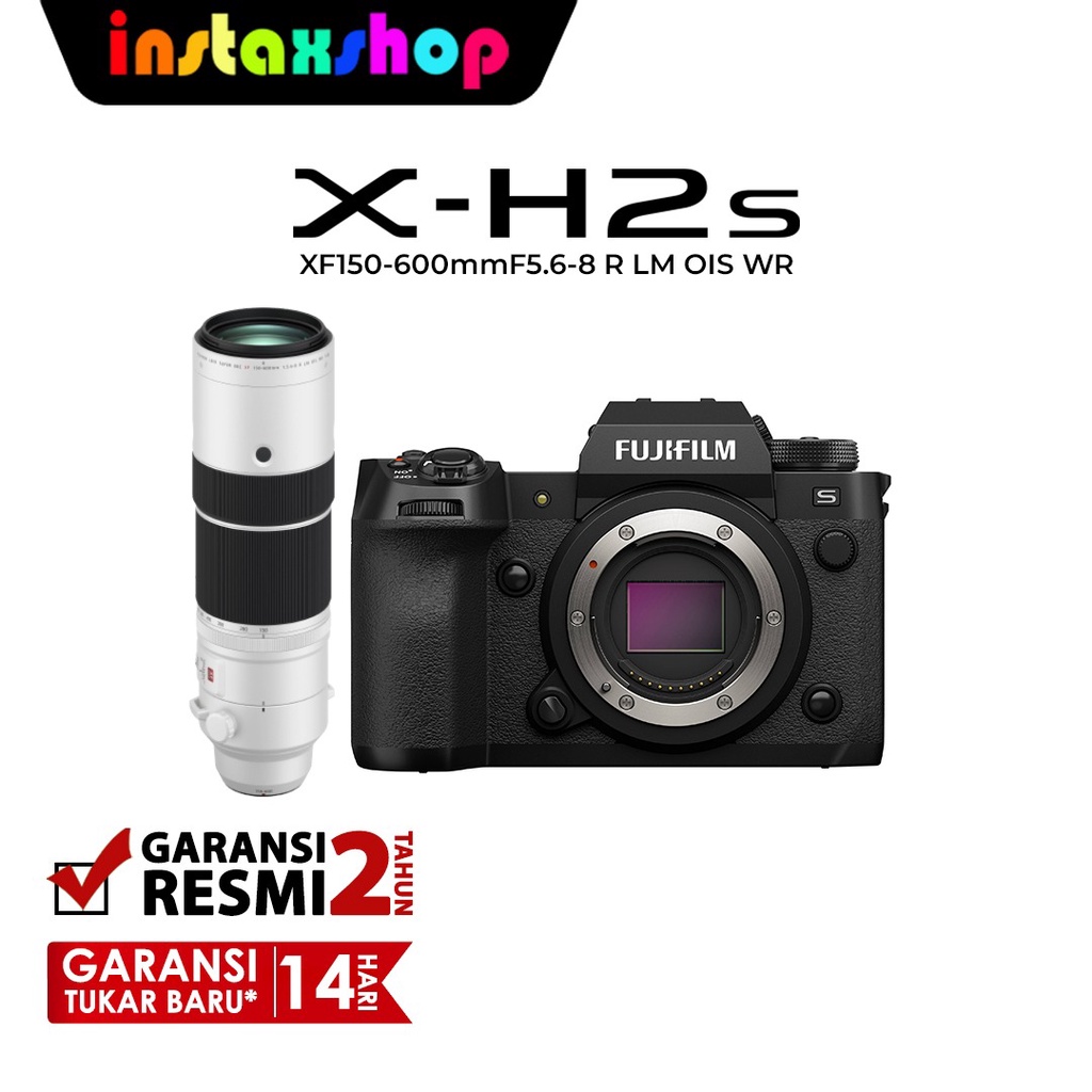 Jual Fujifilm XH2S X-H2S BO Kit XF150-600MM Mirrorless Digital Camera Garansi Resmi | Shopee ...