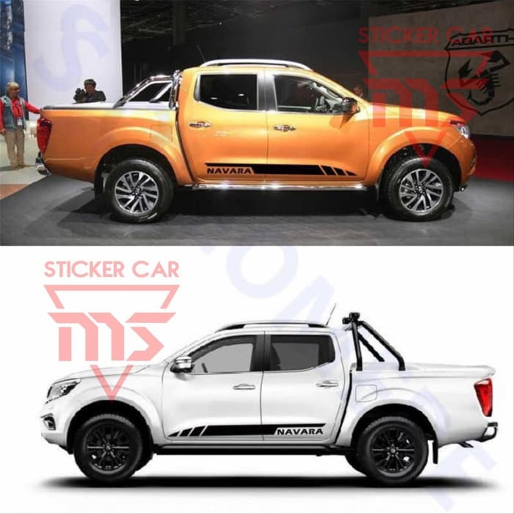 Jual STICKER STIKER NAVARA LIST SIDE DECAL MOBIL TOYOTA NAVARA OFF ROAD ...