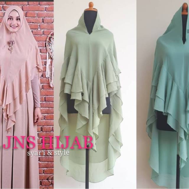 Jual KHIMAR JAWHARA KHIMAR SYARI CERUTY PREMIUM BABYDOLL IMPORT HIJAB ...