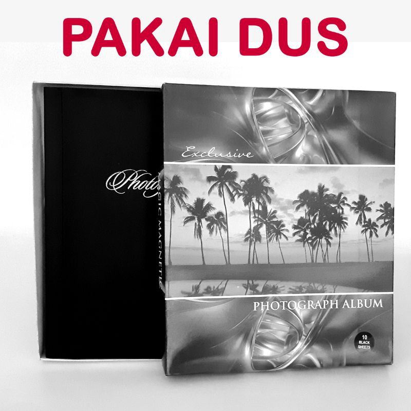 Jual Album magnetik kecil / Album magnetic photograf small muat 40 foto ...