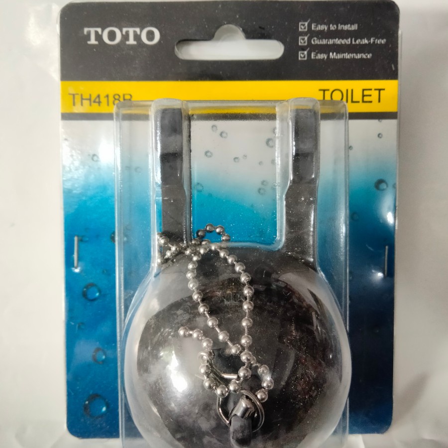 Jual karet kloset Toto Asli /flapper 418 (besar) | Shopee Indonesia