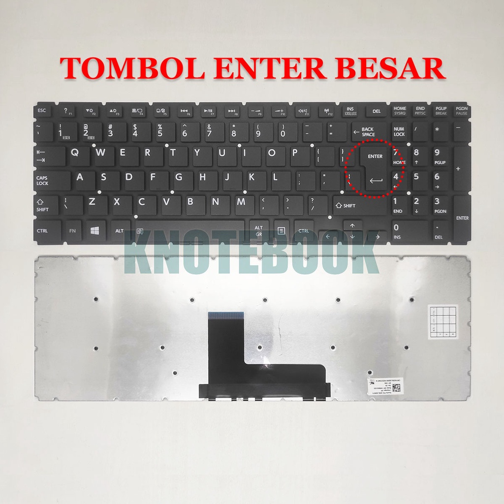 Jual Keyboard Toshiba Satellite L55-B L55-C L55D-B L55D-C L55DT-B L55DT ...