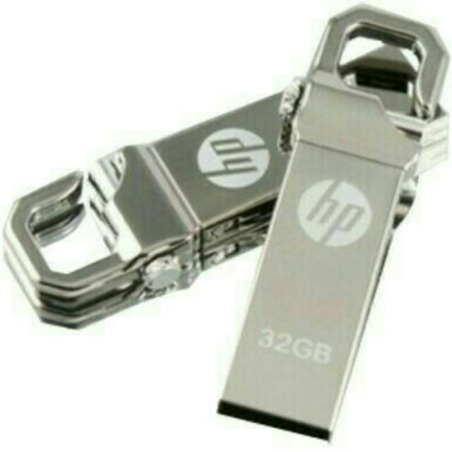 Jual Flash disk HP V250 bahan metal besi 32GB / FLASHDISK HP 32GB ...