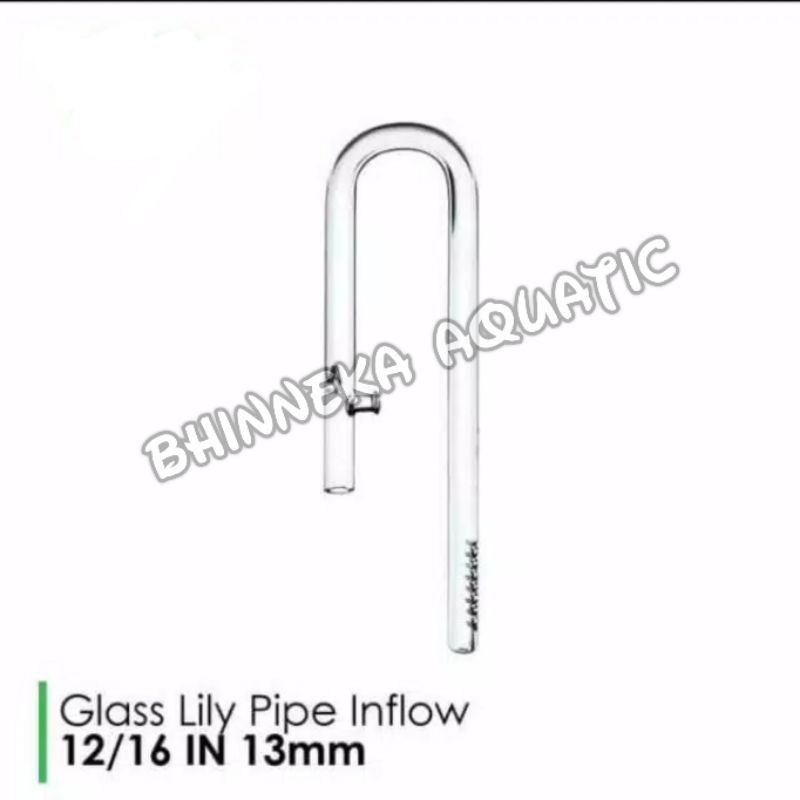 Jual Glass Lily pipe Inflow 12/16mm 13mm 16/22mm 17mm Filter Aquascape ...