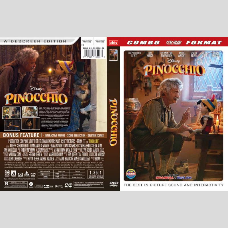Jual Kaset Film PINOCCHIO (2022) | Shopee Indonesia