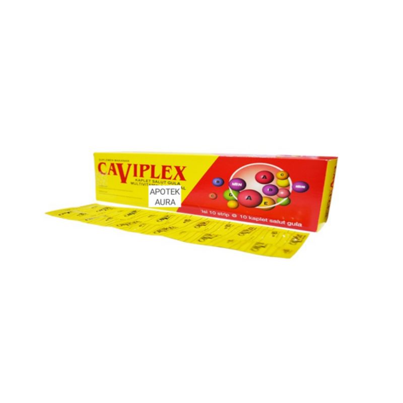 Jual Caviplex Strip isi 10 Tablet • Multivitamin Lengkap Untuk ...