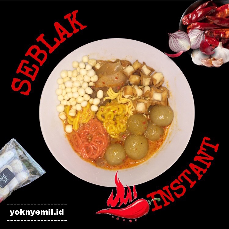 Jual SEBLAK INSTAN KOMPLIT JELETOT @yoknyemil.id | Shopee Indonesia