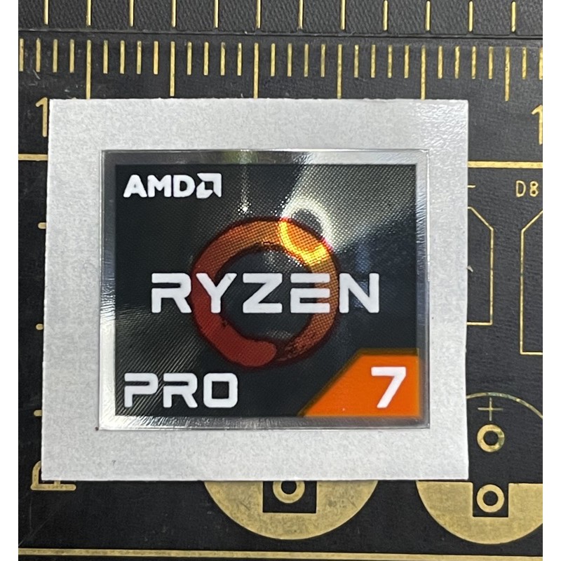 Jual Sticker stiker logo AMD Ryzen 7 pro ori | Shopee Indonesia