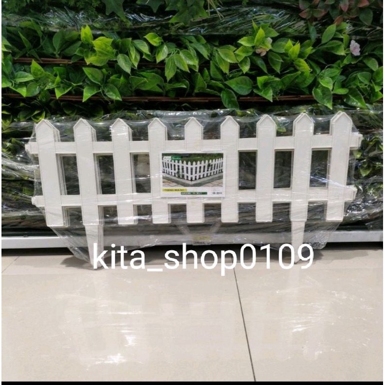 Jual Pagar Tanaman plastik Set 5pcs/pagar taman/pagar kebun Kris Garden ...