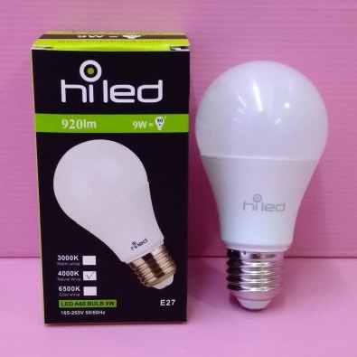 Jual Lampu Bohlam LED Hiled Bulb 9W 9 Watt Natural White 4000K E27 ...