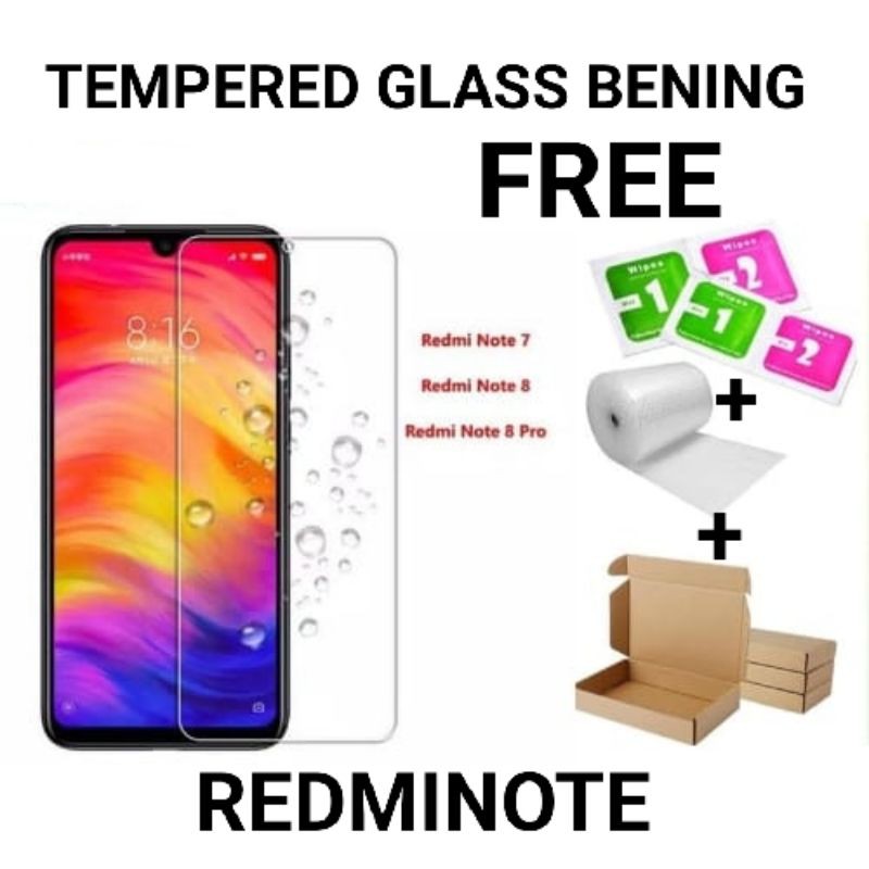 Jual Tempered glass bening Redmi 4/4A/4X/5/5+/5A/6/6A/7/7A/8/8A/8A PRO ...