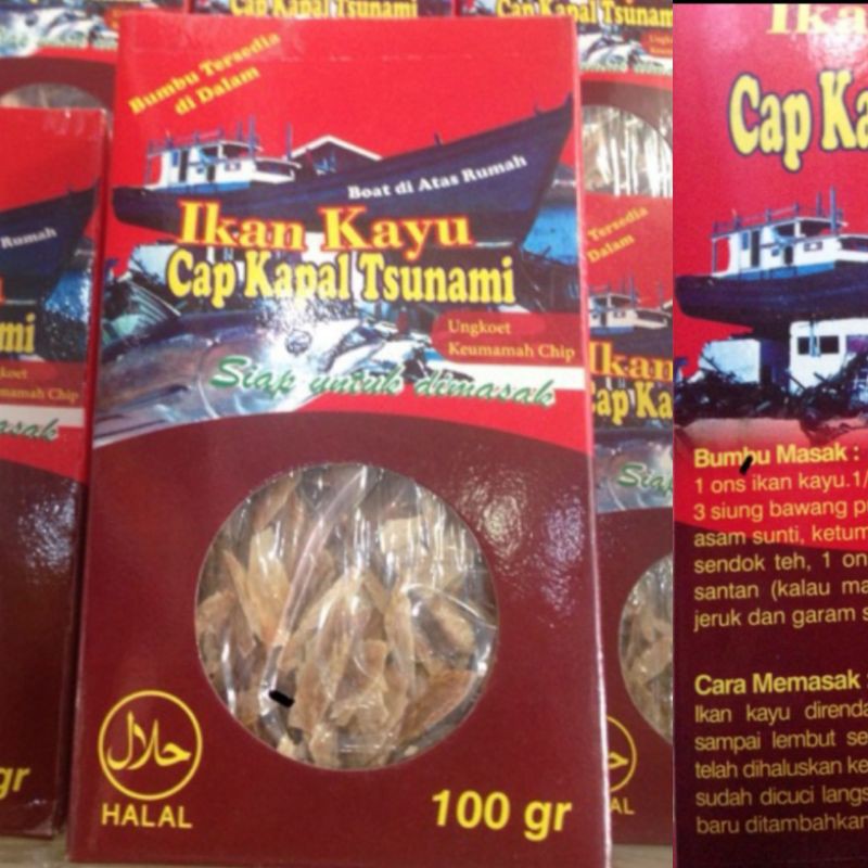 Jual KAPAL TSUNAMI Ikan kayu aceh | Keumamah 100 g | Shopee Indonesia
