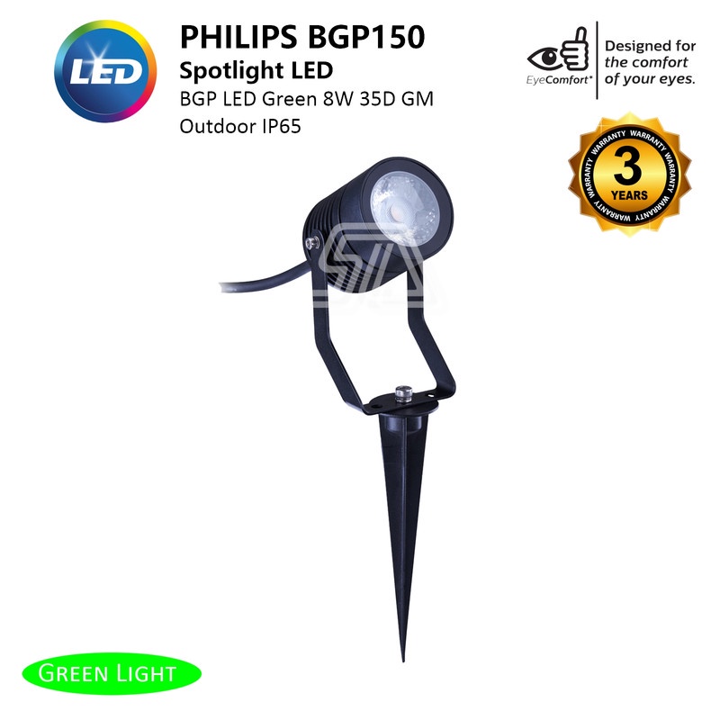 Jual Lampu Sorot Taman BGP150 LED G 8W 35D GM Philips | Shopee Indonesia