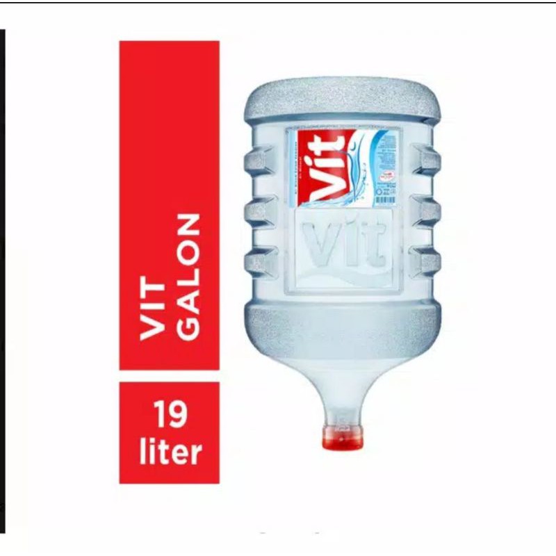 Jual Vit Galon air mineral 19Liter (+isi kemasan) | Shopee Indonesia