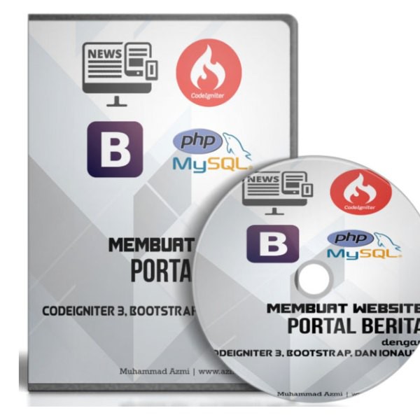 Jual Tutorial Membuat Webiste Berita Dengan Codeigniter Dan Bootstrap ...