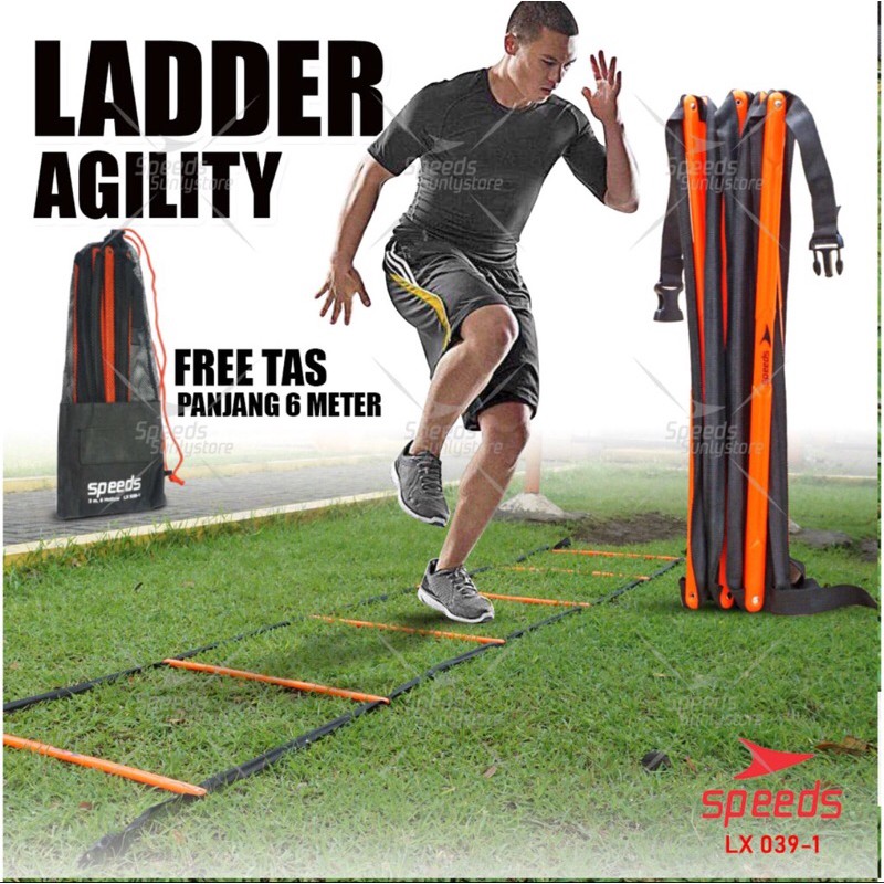Jual Agility Speed Ladder Drills training Tangga Kelincahan Ketangkasan ...
